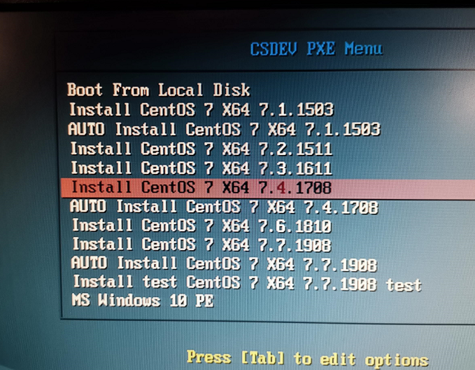 BIOS设置PXE方式自动化部署操作系统_iba ge slot 0700-CSDN博客