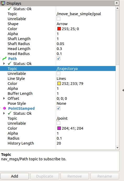 ROS在rviz中实时显示轨迹和点_ros2 rviz显示车道线-CSDN博客
