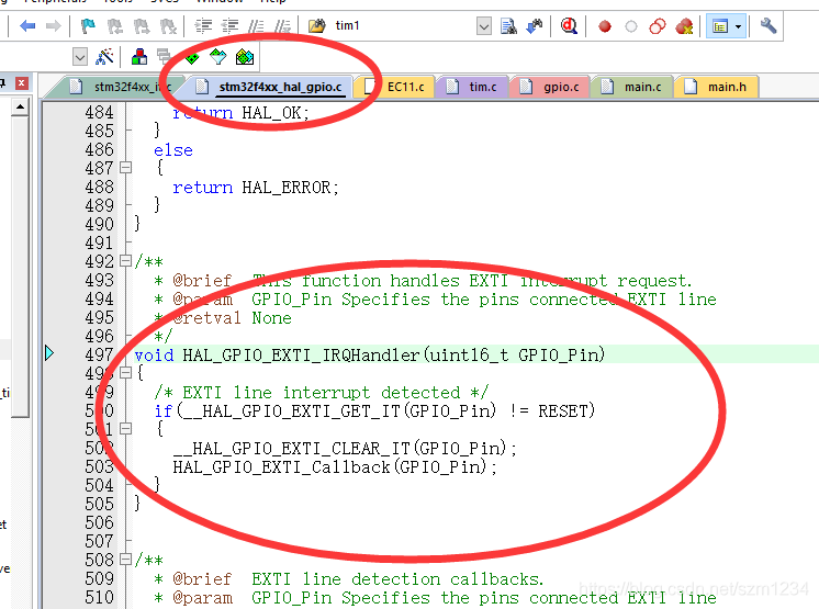 STM32Cube external interrupt usage understanding - Programmer Sought