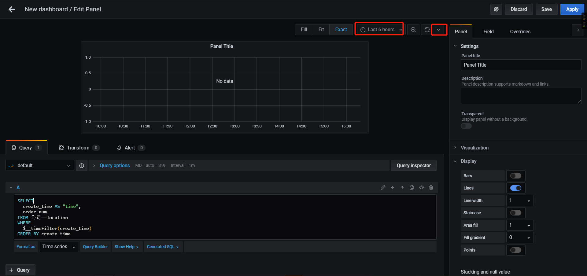 Grafana配置自己的DashBoard_grafana dashboard配置-CSDN博客