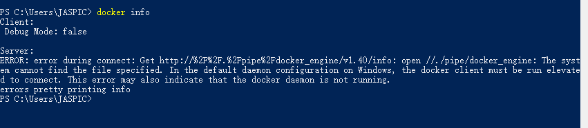 win10安装docker报错：error during connect: Get http://-CSDN博客
