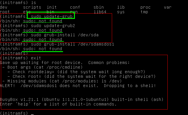 VMware中Ubuntu修复【Grub引导】（解决我痛苦的修复问题T_T）_vm虚拟机启动进入grub-CSDN博客
