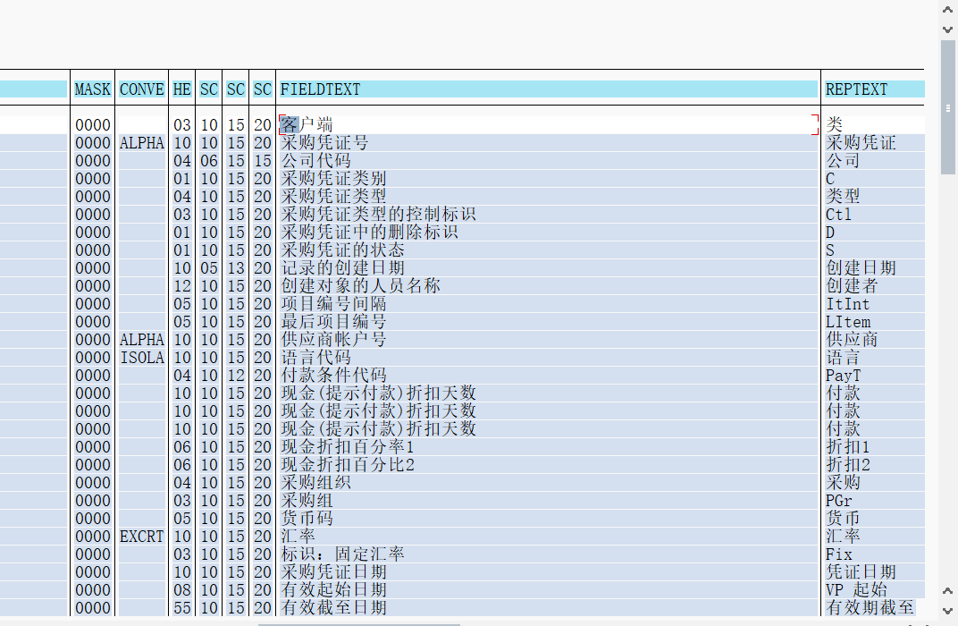 ABAP 【DDIF_DTEL_GET】【DDIF_FIELDINFO_GET】取DATA ELEMENT&表的文本描述_nayang9711的博客-CSDN博客