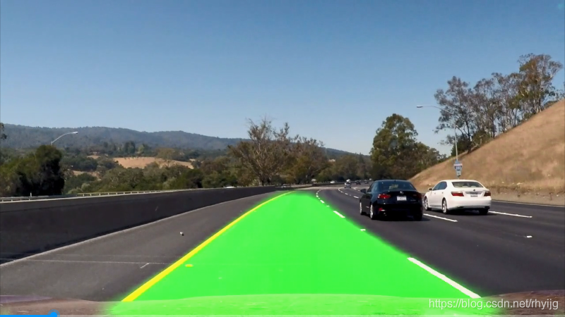 Lane line detection and curvature calculation based on polynomial ...