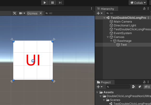 Unity 基础 之 简单实现鼠标点击（手机触屏）非 Ui 处监听双击事件长按事件的功能（内附判断点击在ui上还是非ui上的方法）unity鼠标点击非ui Csdn博客