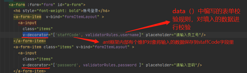 VUE——form表单中v-decorator的使用问题-CSDN博客