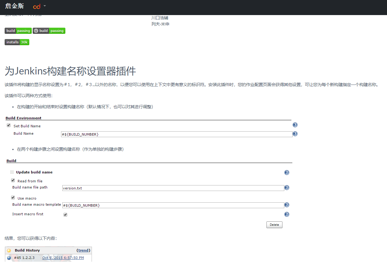 使用Jenkins（Build Name and Description Setter）插件，让构建历史（Build History）更清晰呈现-CSDN博客