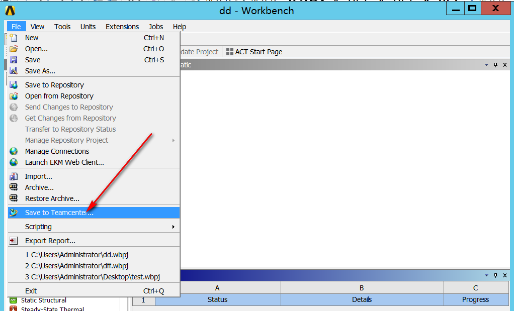 Ansys workbench 19.2集成Teamcenter11.5_ansys teamcenter-CSDN博客