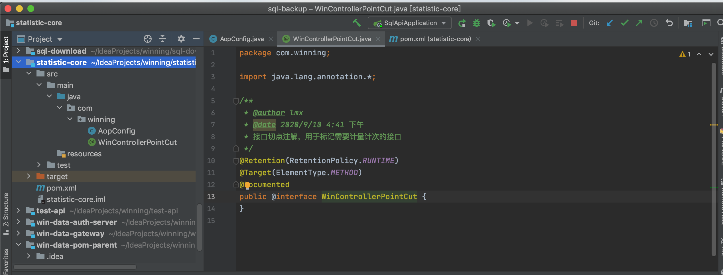 springboot-aop以被注解的方法作为切点_springboot aop可以将一个类当做切点吗?-CSDN博客
