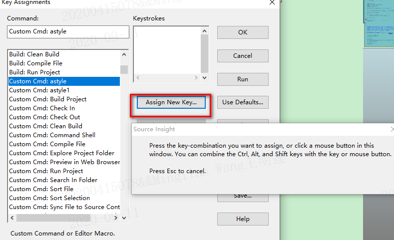 Source Insight的代码格式化配置和使用(动画演示工具-Astyle)_source inght格式化代码插件-CSDN博客