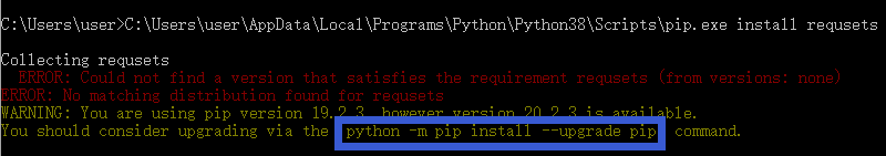 今日记录：Python - pip工具包安装时出现了错误*Unknown or unsupported command ‘install‘*解决办法_unknown or ...