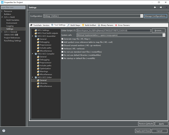 STM32CubeIDE调用不同的ld文件_stm32cubeide如何选择ld-CSDN博客