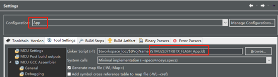STM32CubeIDE调用不同的ld文件_stm32cubeide如何选择ld-CSDN博客