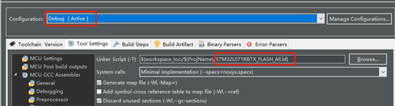 STM32CubeIDE调用不同的ld文件_stm32cubeide如何选择ld-CSDN博客