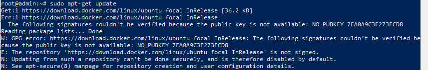 解决sudo apt-get update失败问题：GPG error:The following signatures couldn‘t be verified because the ...