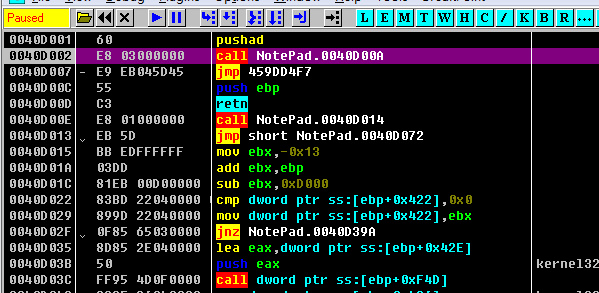 ESP定律法脱壳-CSDN博客