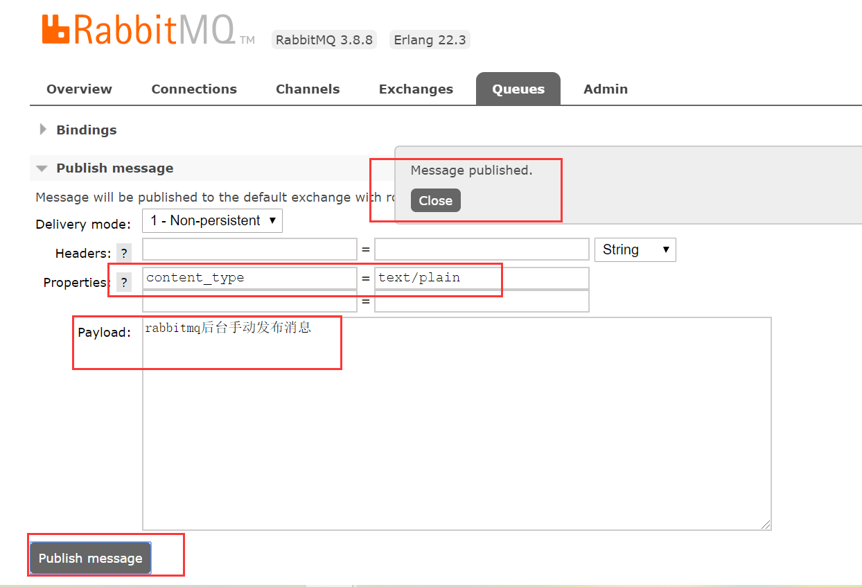 简单rabbitmq 发送消息和接收消息 Rabbitmqadmin 发送消息 Csdn博客