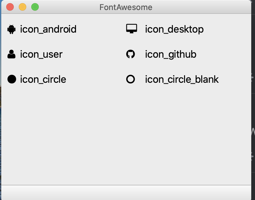 Qt使用漂亮的图标和字体(Font Awesome)————附代码实例_fontawesome图标代码-CSDN博客