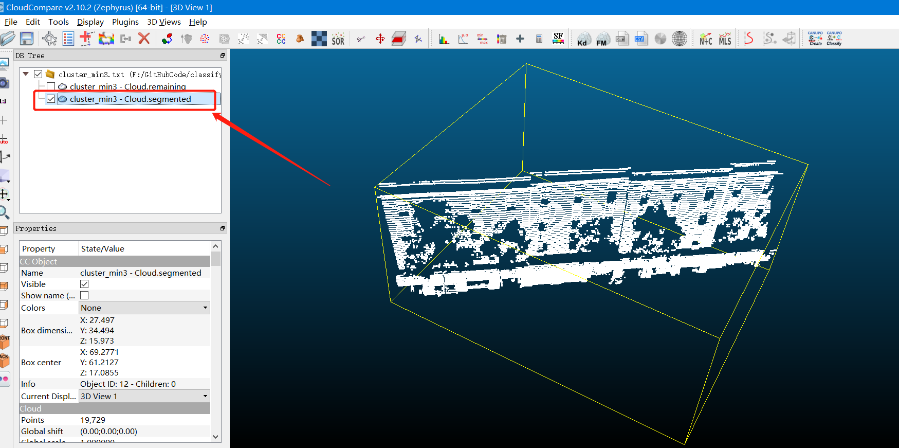 CloudCompare进行点云标注_cloudcompare 标注-CSDN博客