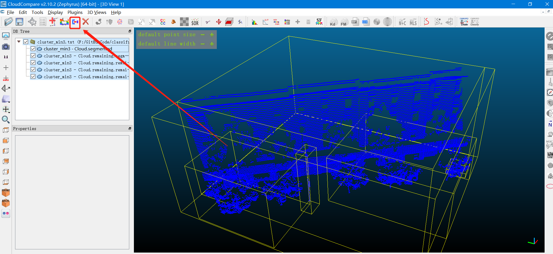 CloudCompare进行点云标注_cloudcompare 标注-CSDN博客
