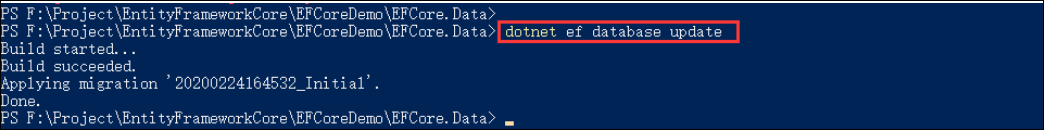 EntityFrameworkCore生成数据库方法_context.database.ensuredeleted();-CSDN博客