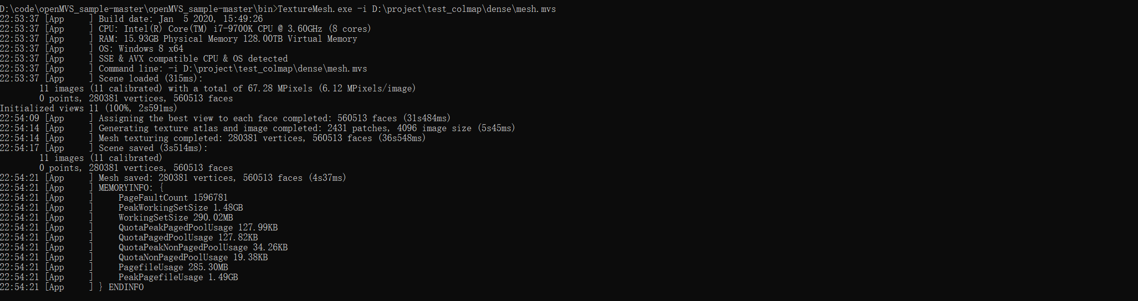 colmap+openmvs进行三维重建_colmap二次开发-CSDN博客
