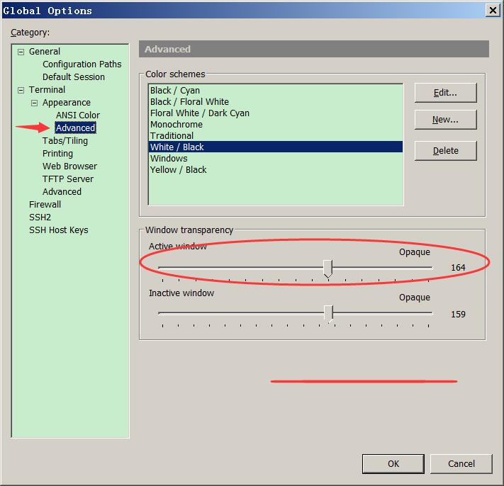 SecureCRT设置窗口透明色_crt怎么设置透明背景-CSDN博客