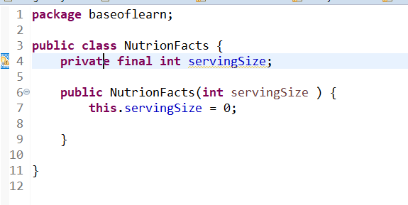 报错 这个 The blank final field __XXX__ may not have been initialized 是因为没有进行初始化 必须进行初始化所以就是无参构造器-CSDN博客