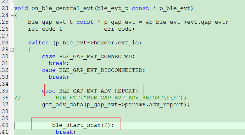 nRF52笔记（19）sd_ble_gap_scan_start主机扫描的使用_nrf52扫描-CSDN博客
