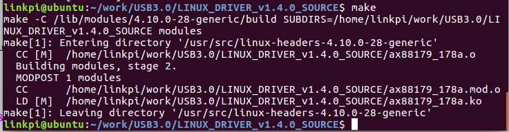 AX88179_USB 3.0_驱动 Linux集成记录_asix ax88179 ubuntu驱动_言良Leo的博客-CSDN博客