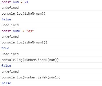 isNaN() 和Number.isNaN()的用法和区别-CSDN博客