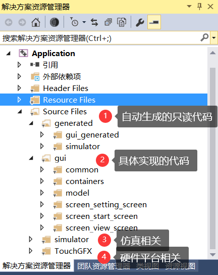 The realization of the scrolling menu of touchGFX bracelet (two) - Programmer Sought