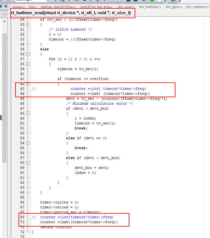 stm32 cannot use RTThread hardware timer (HWTimer) to achieve subtle ...