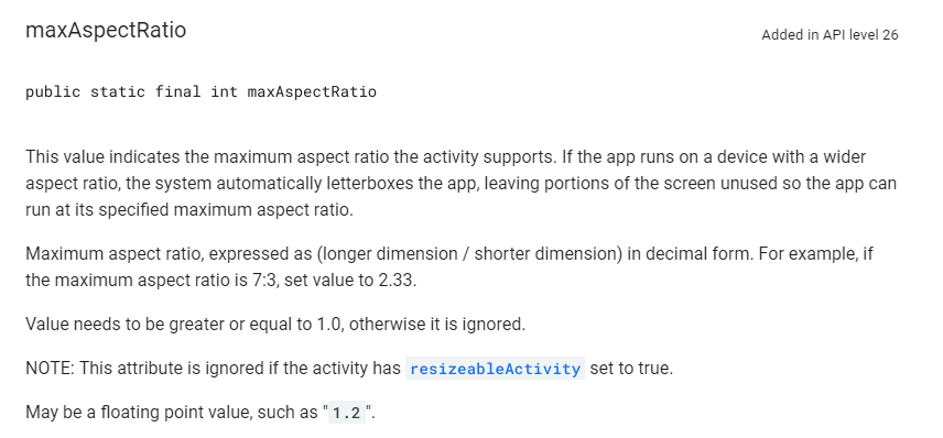 Android全面屏最大纵横比适配_android activity computebounds-CSDN博客