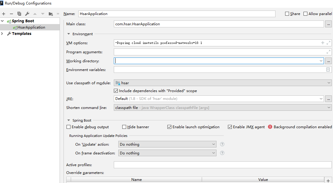 Idea中Run/Debug configurations配置的使用及参数的解释_run debug configuration-CSDN博客