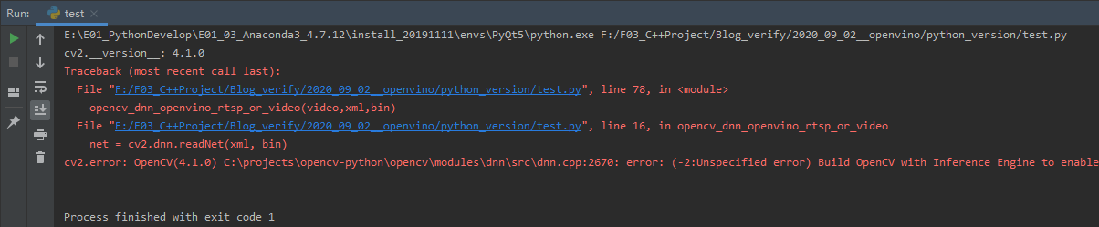 【openvino-python】 cv2.dnn.readNet(xml, bin)运行报错_net = cv2.dnn.readnet-CSDN博客