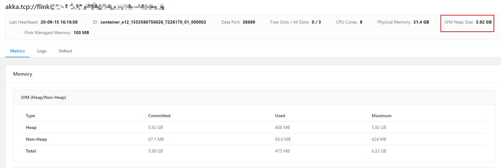 【FLINK 】 Flink on YARN模式下TaskManager的内存分配_taskmanager.memory.task.off-heap.size-CSDN博客