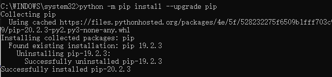 ModuleNotFoundError: No module named ‘pip‘ - Programmer Sought