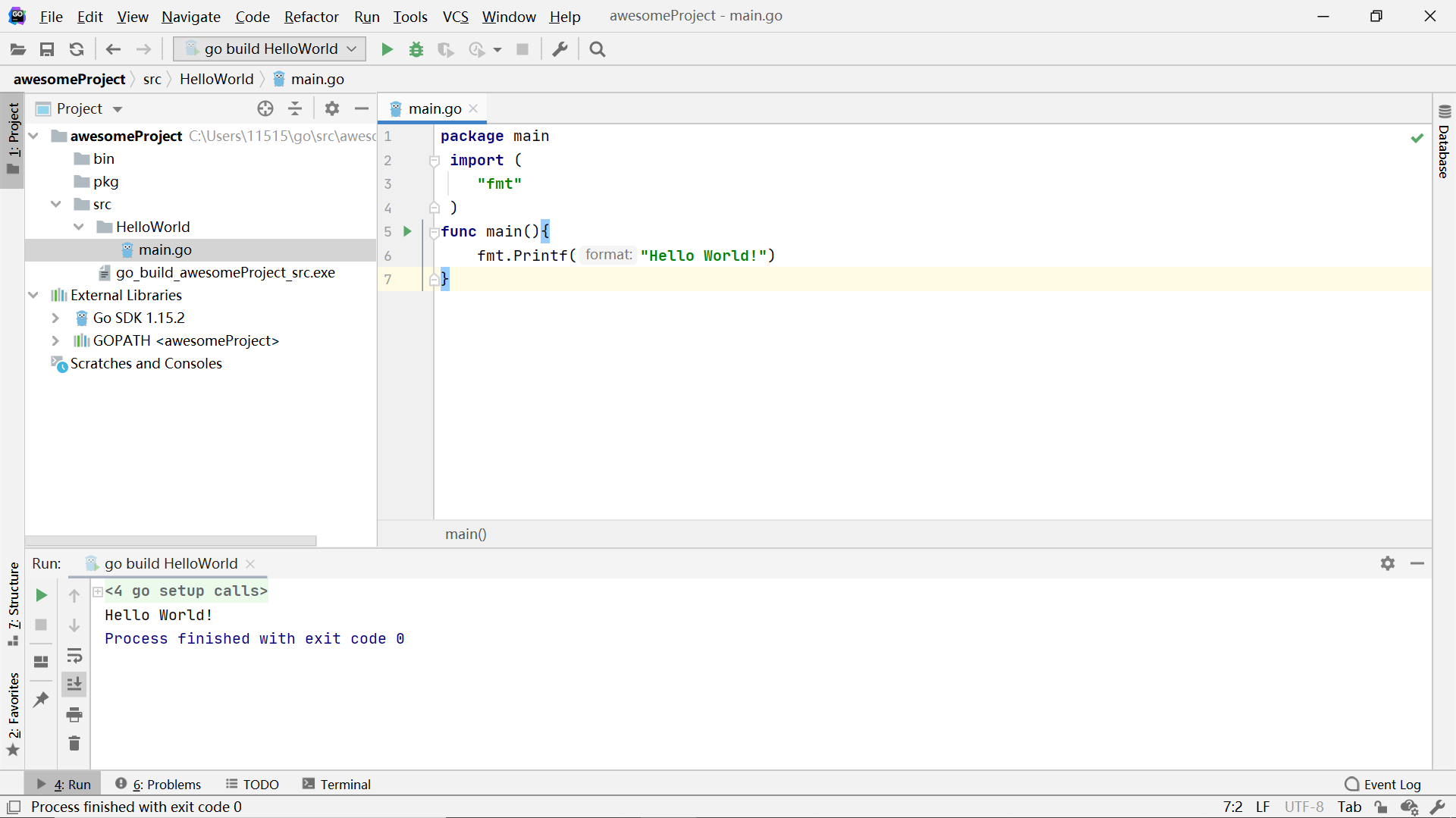 Go SDK和GoLand安装教程以及打印HelloWorld_goland sdk下载慢-CSDN博客
