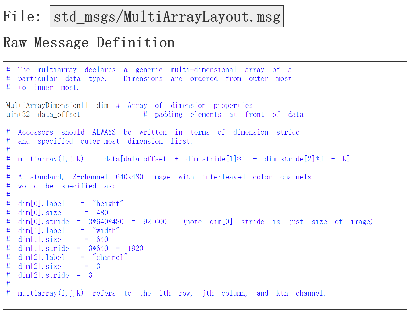 ROS基本数据类型_multiarraydimension-CSDN博客