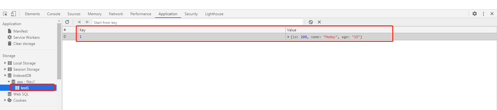 indexDB1.html:45 Uncaught DOMException: Failed to execute ‘add‘ on ‘IDBObjectStore‘: The object ...
