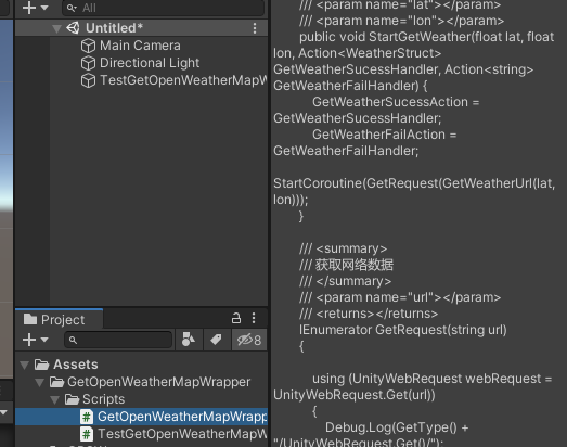 Unity 工具 之 获取 OpenWeatherMap 的天气（可以获取国内外的天气）的简单封装_open weather map-CSDN博客