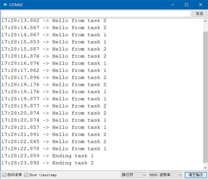 FreeRTOS学习（八）ESP32 Arduino创建FreeRTOS Demo_esp32 freertos arduino-CSDN博客