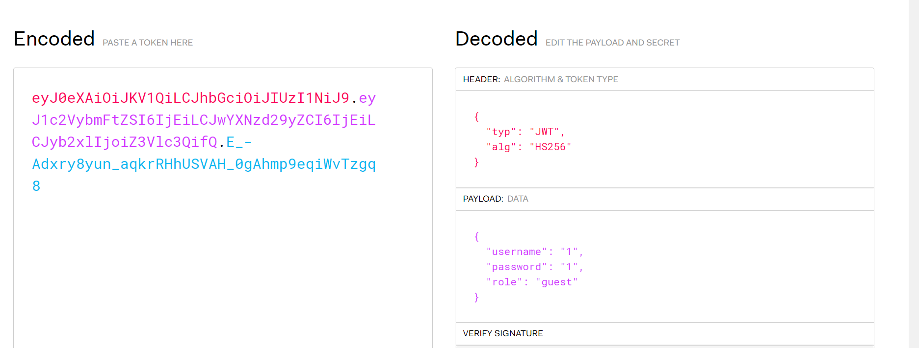 CTFHub-JSON Web Token-弱密钥_ctfhub jwt弱密匙-CSDN博客