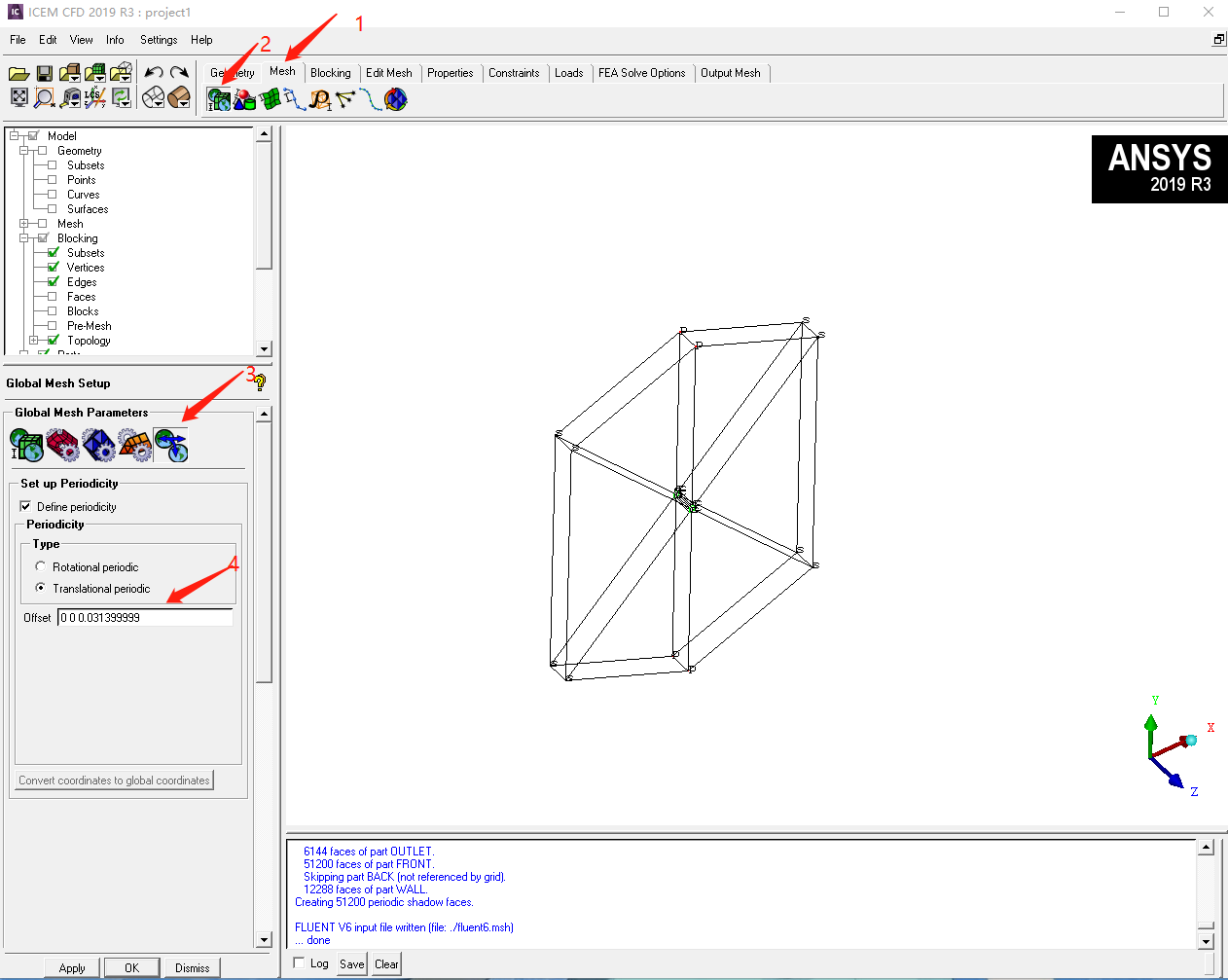 OpenFOAM中循环边界（cyclic）设置_openfoam 为什么cyclic不会匹配-CSDN博客