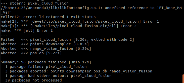 ubuntu18 anaconda3/lib/libfontconfig.so.1: undefined reference to `FT_Done_MM_Var‘ collect2 ...