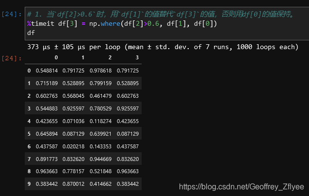 Pandas 根据条件直接替换某一列的值的两种方法 Npwhere Pandasdataframemaskpandas Npwhere Csdn博客