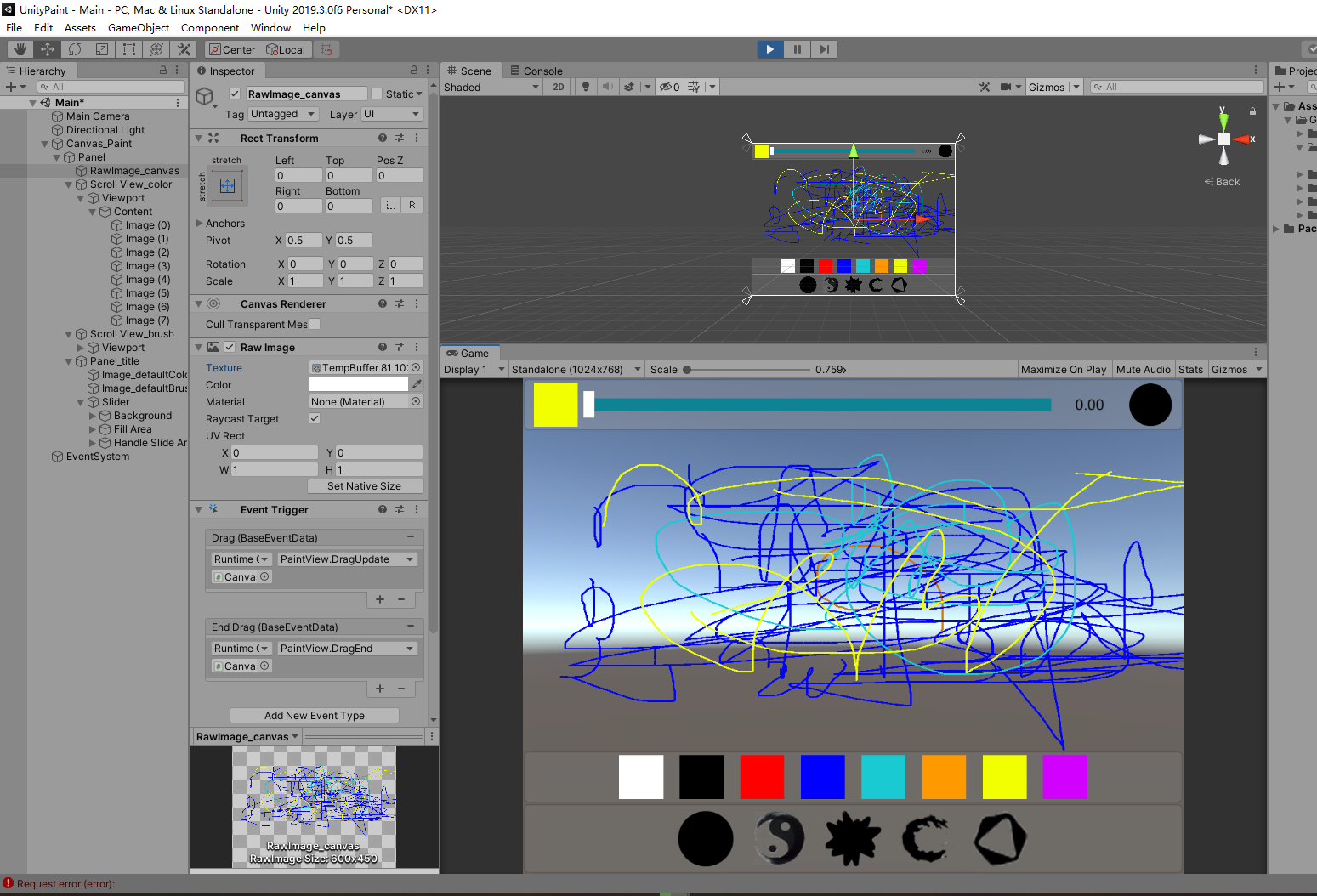 项目分享-在Unity中实现涂鸦画图板_unity 颜色涂鸦-CSDN博客