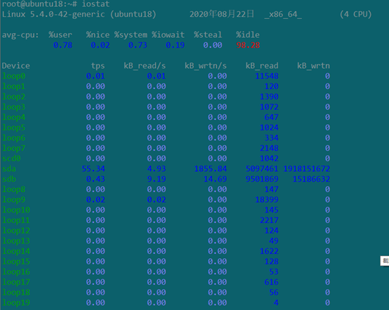 Zabbix disk performance for use (the iostat) monitoring the linux - Programmer Sought