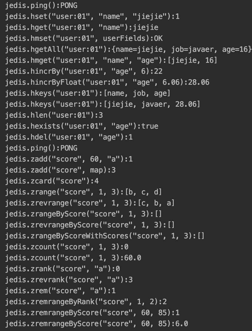Redis 了解下使用jedis操作zset类型的api使用jedis弹出zset元素 Csdn博客 